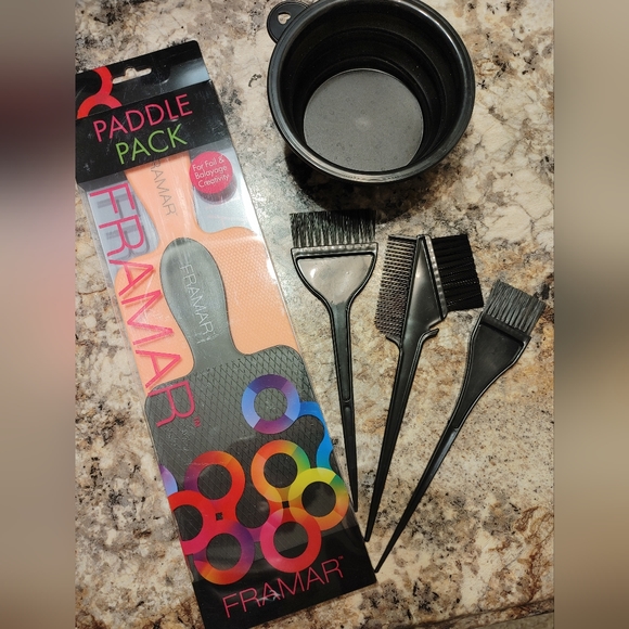 FRAMAR | Hair | Framar Balayage Paddle Pack Bundle Deal W Mixing Bowl ...